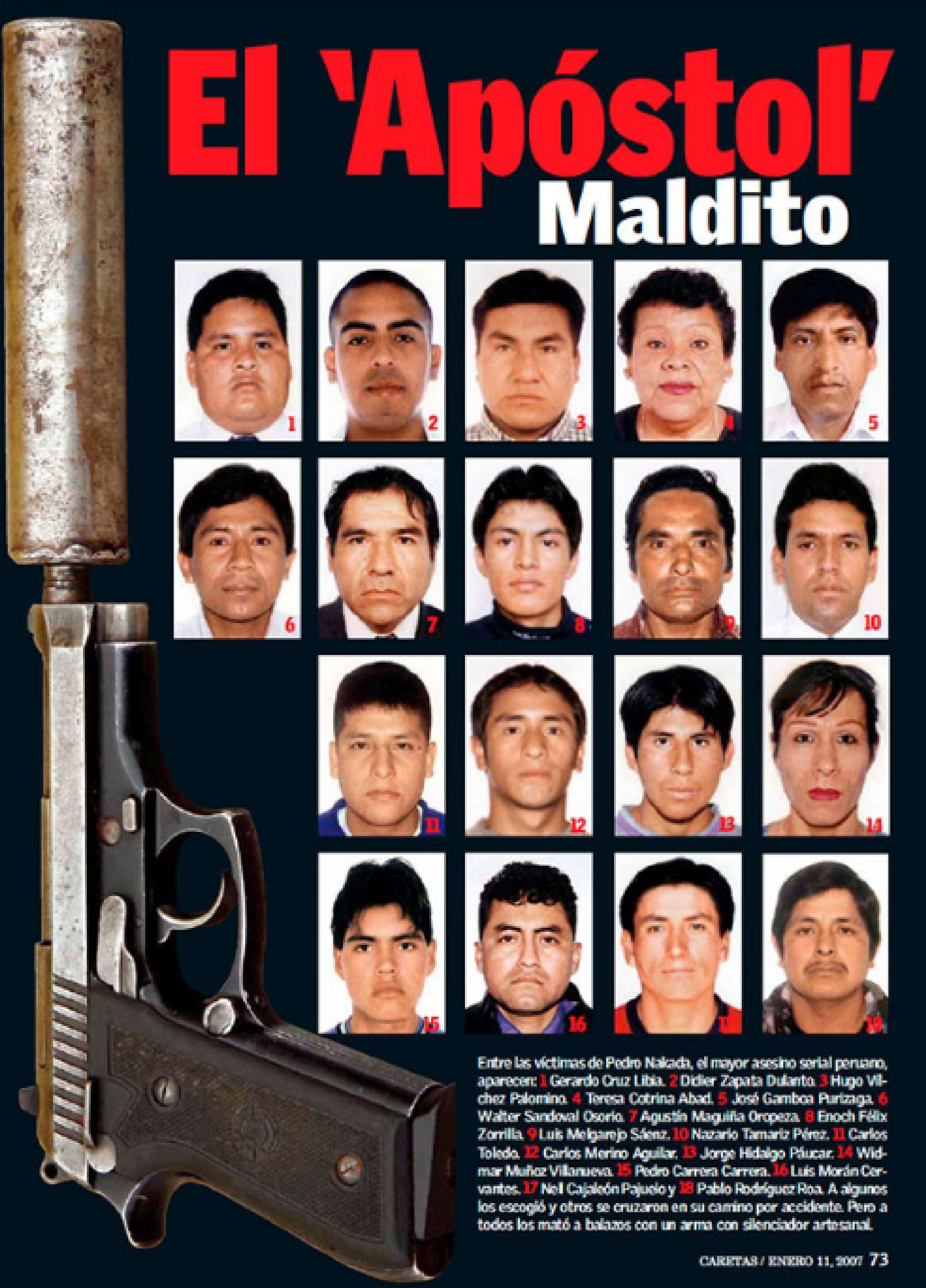 Pedro Pablo Nakada El “apóstol De La Muerte” El Asesino En Serie Que